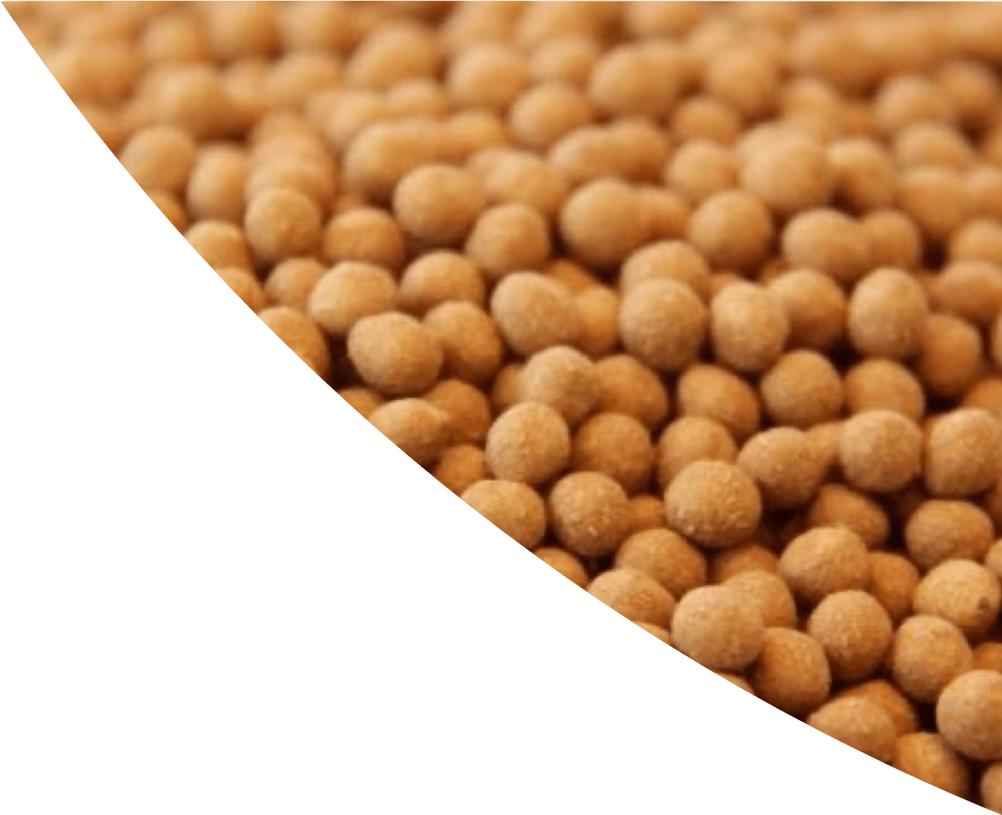 Microplastic free Pelleting organic