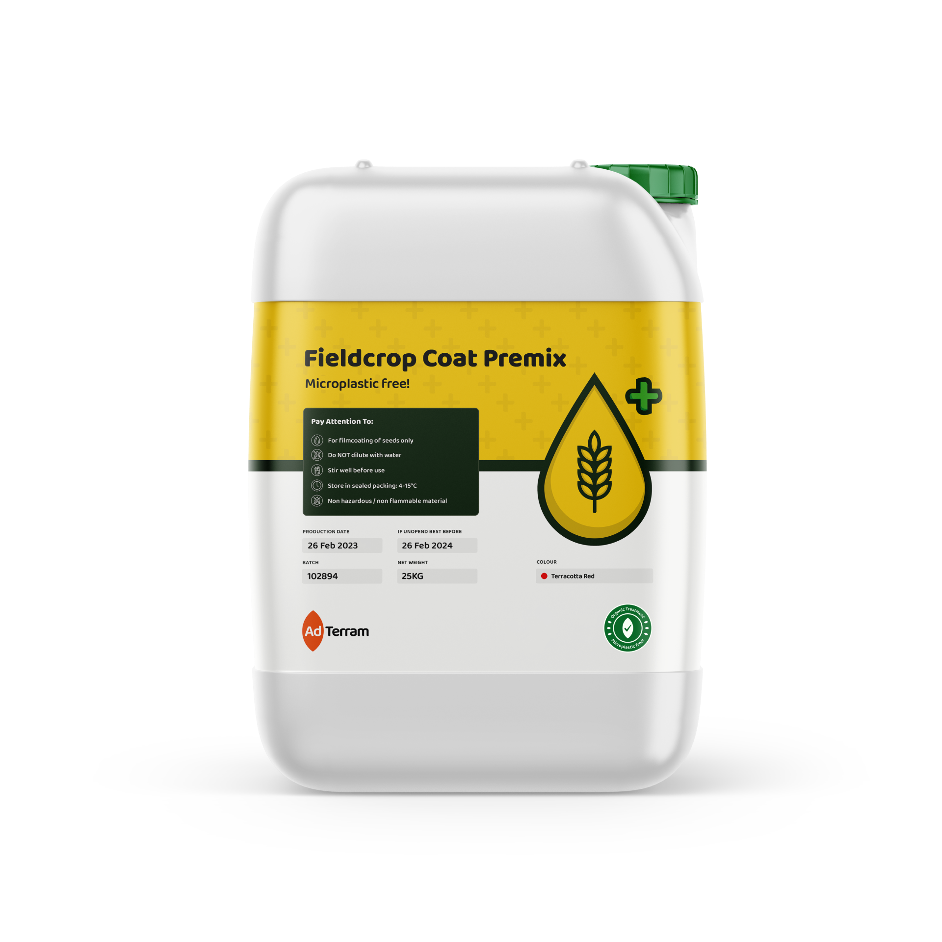 Microplastic free Filmcoat liquid organic